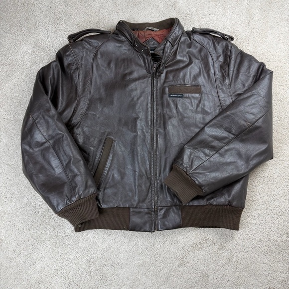 Members Only | Jackets & Coats | Vintage Members Only Leather Jacket ...